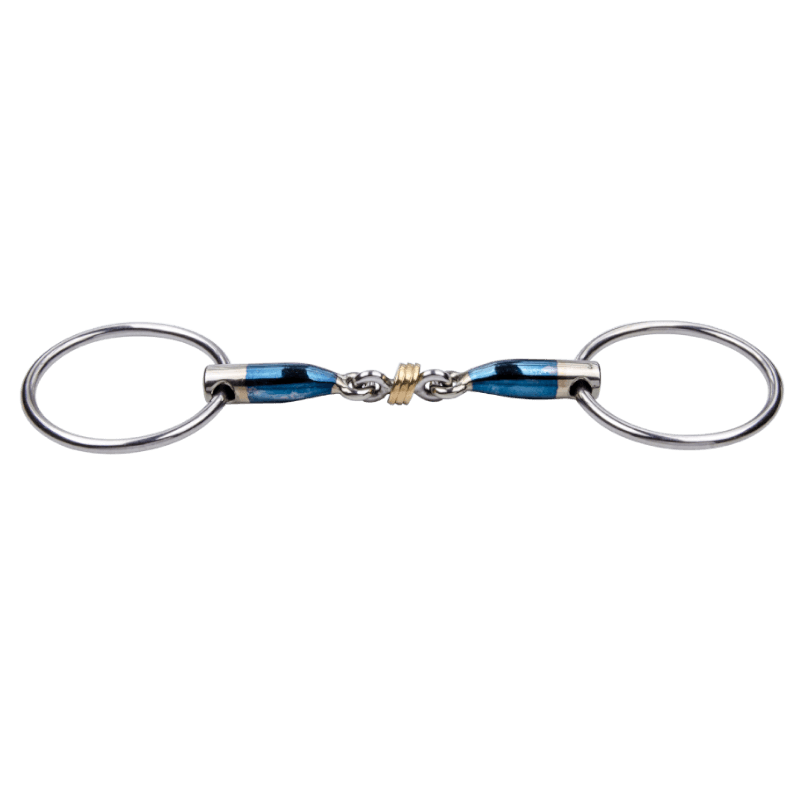 Trust Sweet Iron Loose Ring Bit Brass Ring | FUNDIS Equestrian