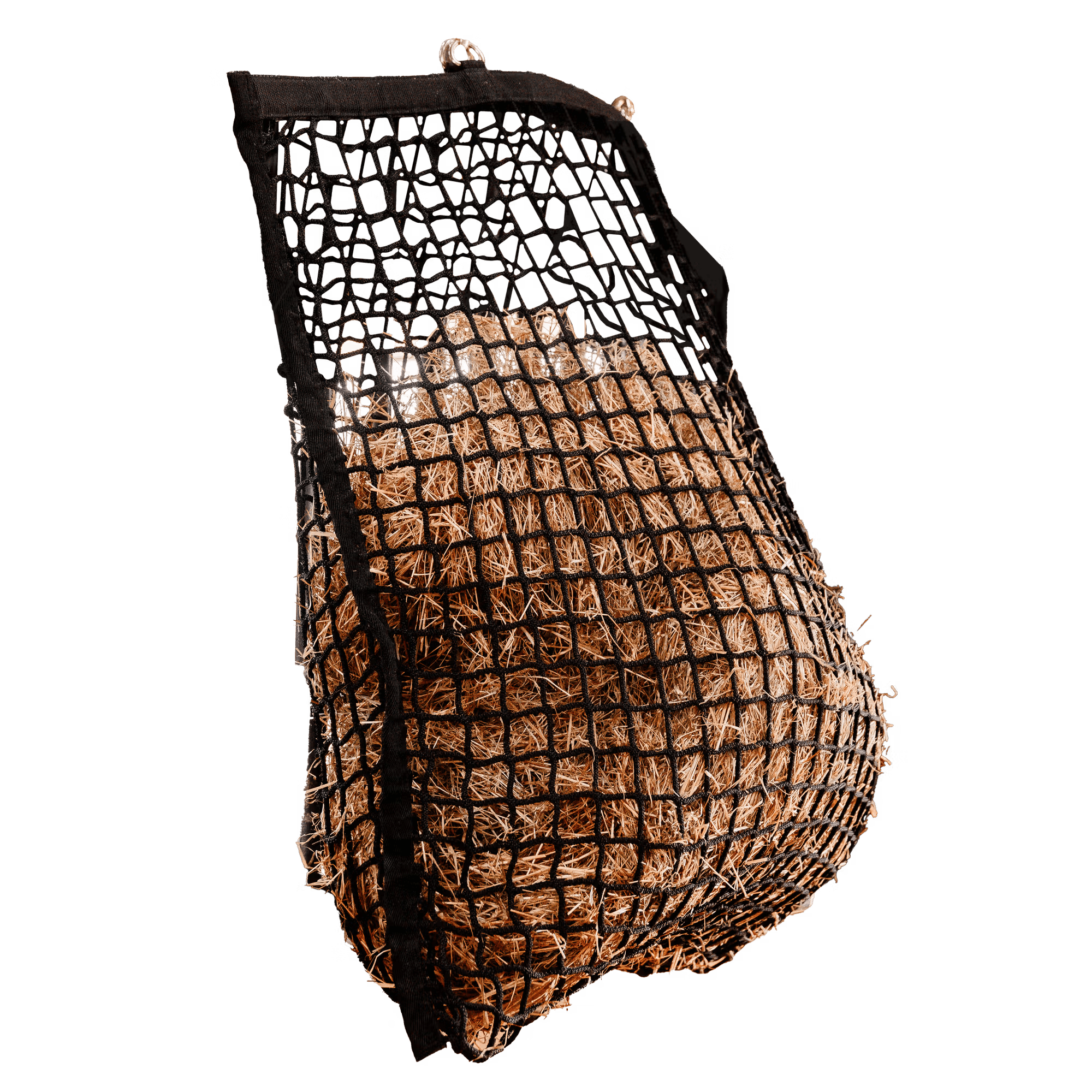 Grooming Deluxe Square Hay Net with Filling Aid 4,5 cm | FUNDIS Equestrian