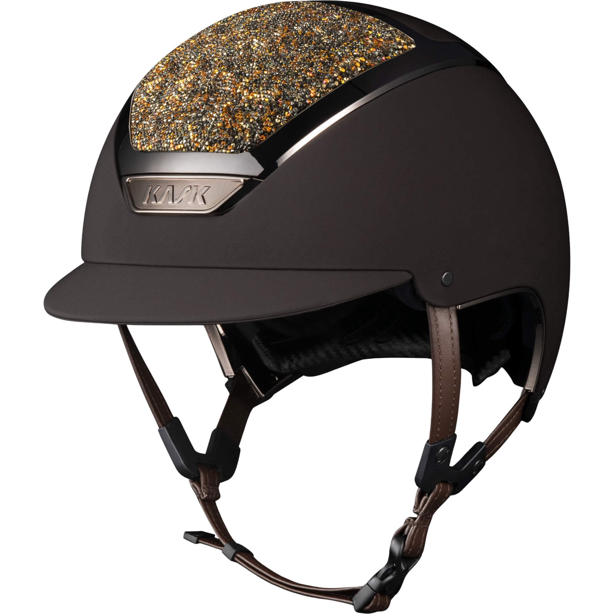 Kask Reithelm Dogma Chrome Crystals Midnight Dune | FUNDIS Reitsport