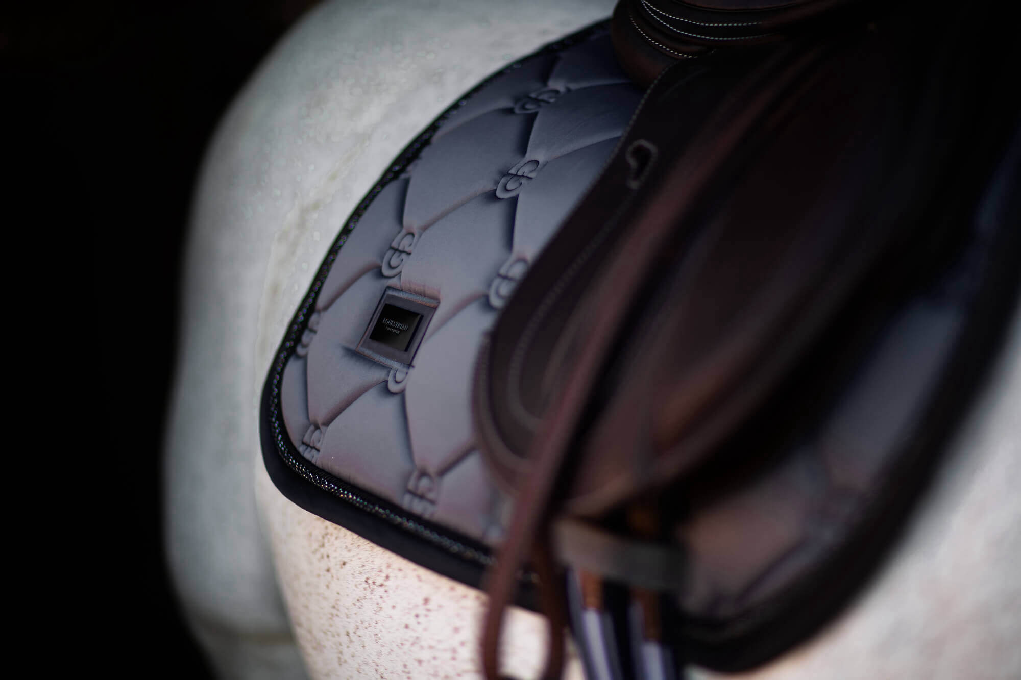 Equestrian Stockholm Jumping Saddle Pad Winter Shadow | FUNDIS Equestrian