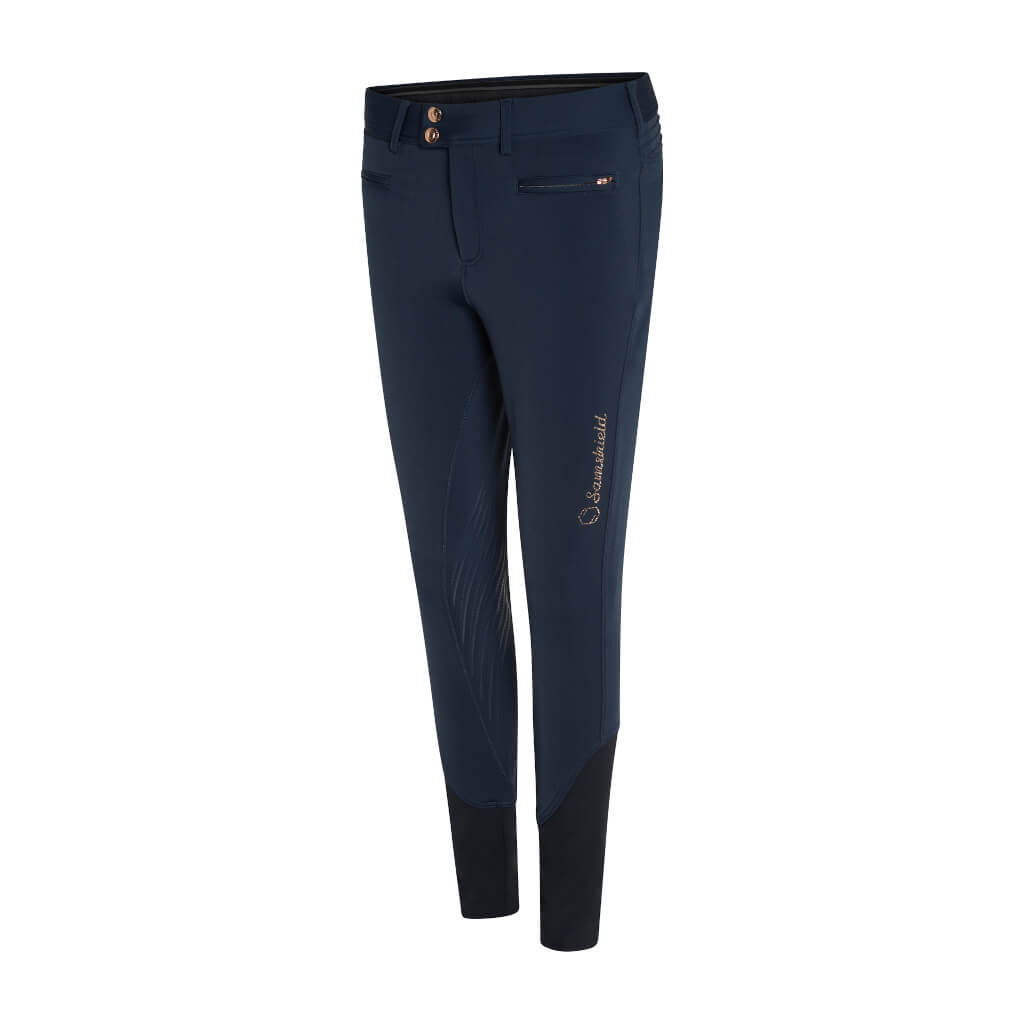 Samshield Women's Riding Breeches Adele Winter Knee-Grip FW22 | FUNDIS ...