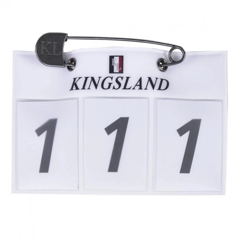 Kingsland 3-digit Starting Number Classic | FUNDIS Equestrian