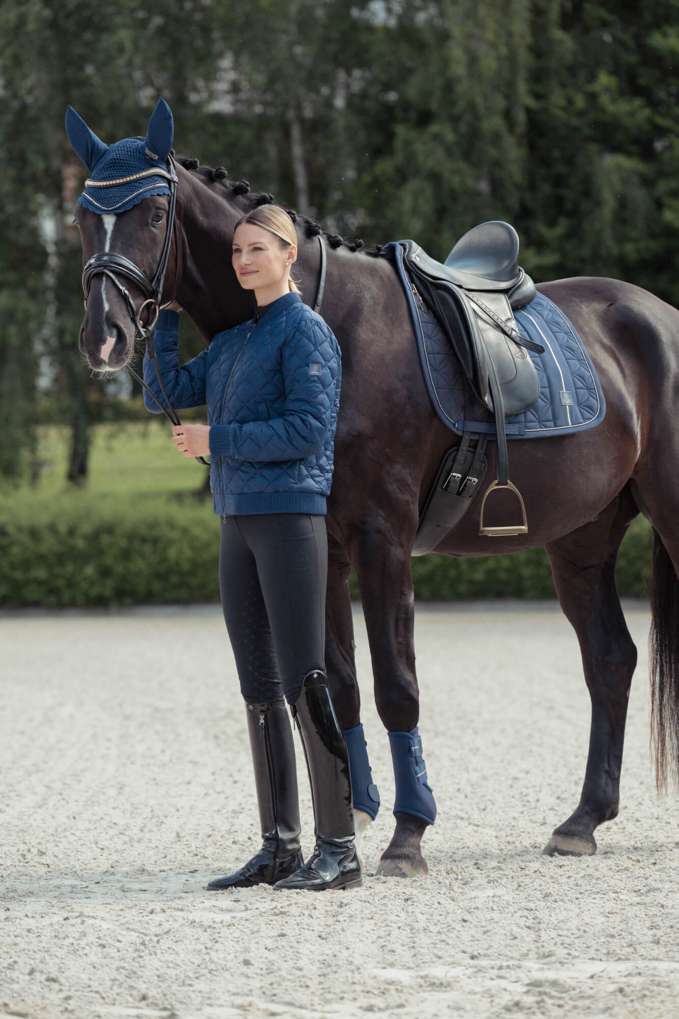 Eskadron Dressage Saddle Pad Big Square Glam Heritage 24/25 | FUNDIS ...