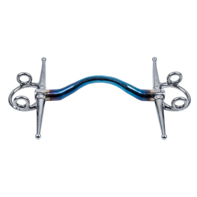 Trust Full Cheek Gag Sweet Iron Medium Port Bar Bit with Medium Tongue ...